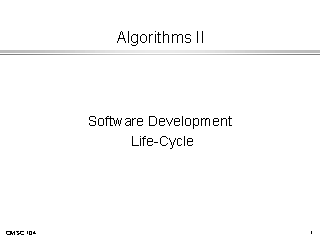 Algorithms II