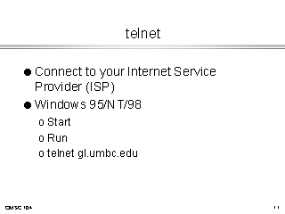 telnet