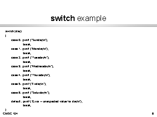 switch example