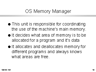 OS Memory Manager
